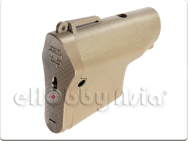 Madbull Troy Battle AX M4 AEG Buttstock w/ Silver Wire Core (Tan ...