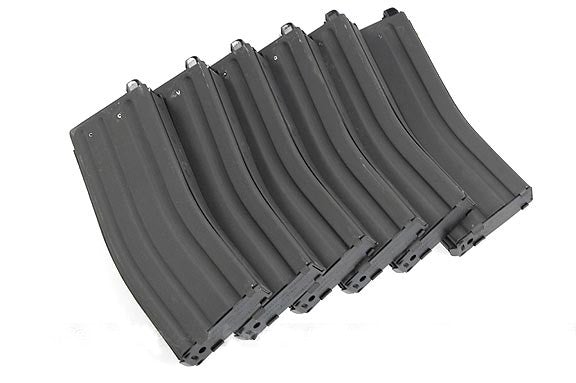 Systema 120 Rds HW Magazine for PTW M4 / M16 (6pcs Pack) | eHobby Asia