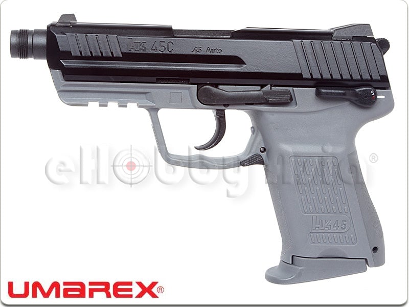 Umarex (VFC) HK45 Compact Tactical GBB Pistol (Asia/ Grey) | eHobby Asia